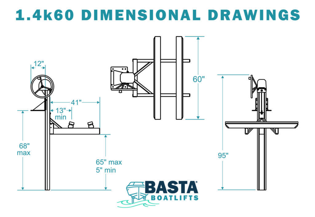 1400 LB CAPACITY MANUAL LIFT – Clearwater Docks